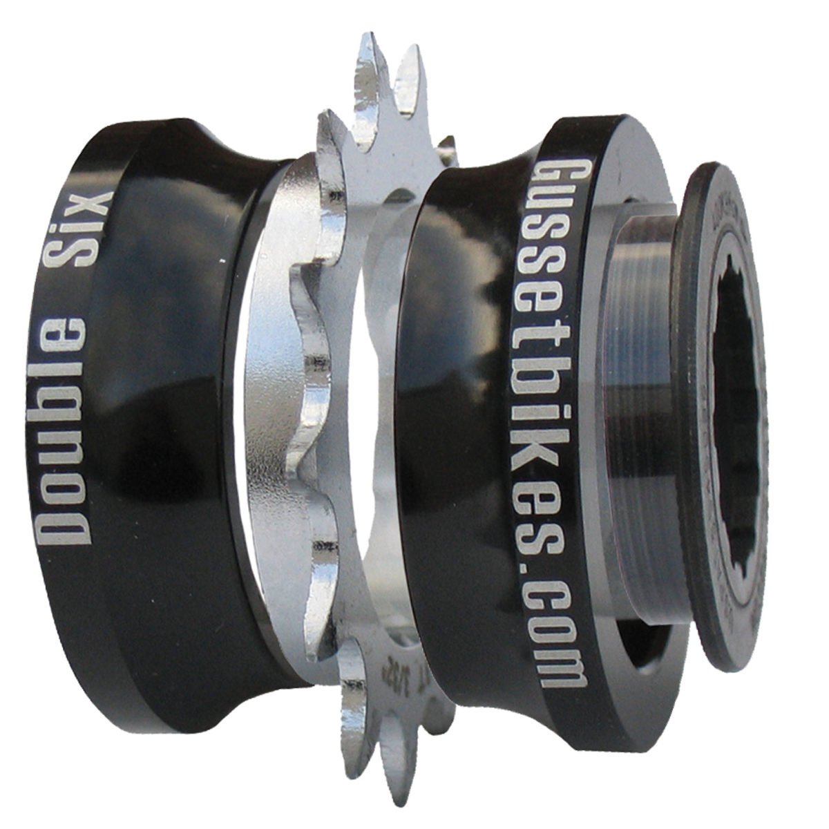 Gusset Components Double-6 Single Speed Conversion Kit Fits: Cassettes ...